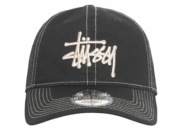 StÜssy New Era 9twenty Basic Trucker - Black