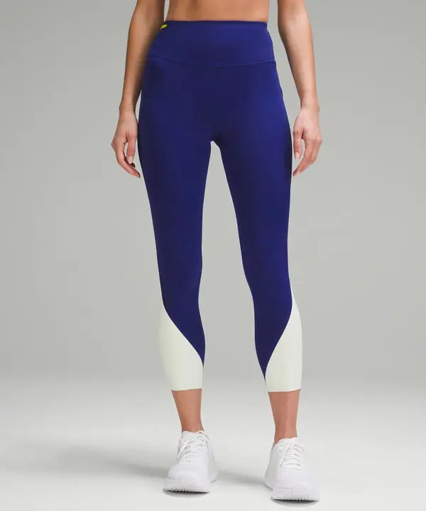 Lululemon Fast And Free High-rise Leggings 25" Colour Block