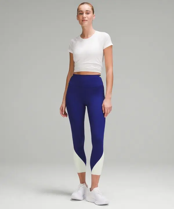 Lululemon Fast And Free High-rise Leggings 25" Colour Block