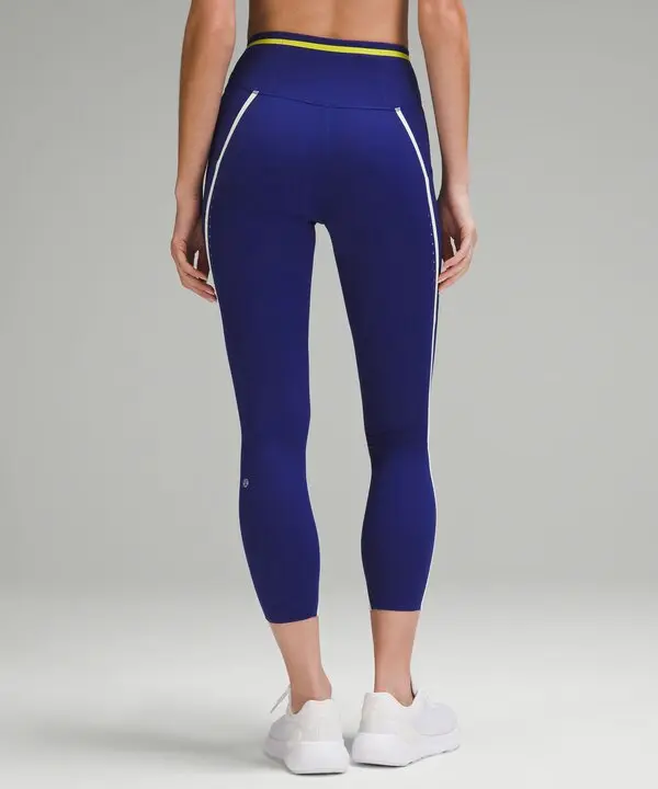 Lululemon Fast And Free High-rise Leggings 25" Colour Block