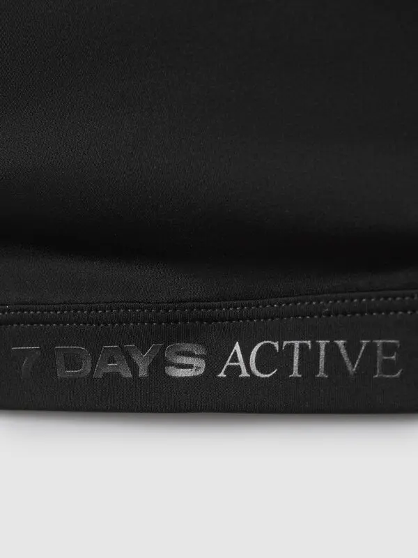 7 DAYS ACTIVE Tech String Crop Top