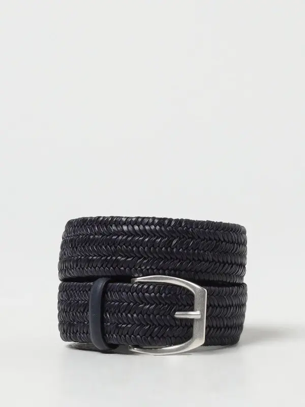 ORTIGNI Woven Belt - Blue