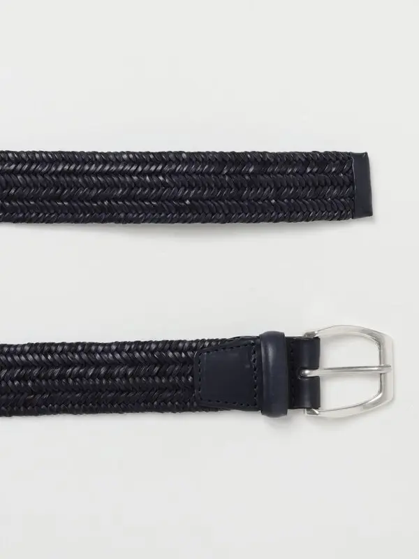 ORTIGNI Woven Belt - Blue
