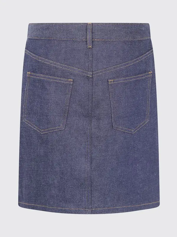 A.p.c. Denim Pencil Mini Skirt