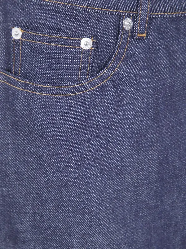 A.p.c. Denim Pencil Mini Skirt