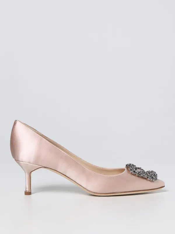 Manolo Blahnik Pumps - Blush Pink