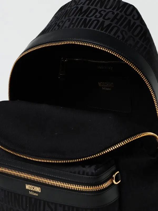 Moschino All-over Logo Backpack