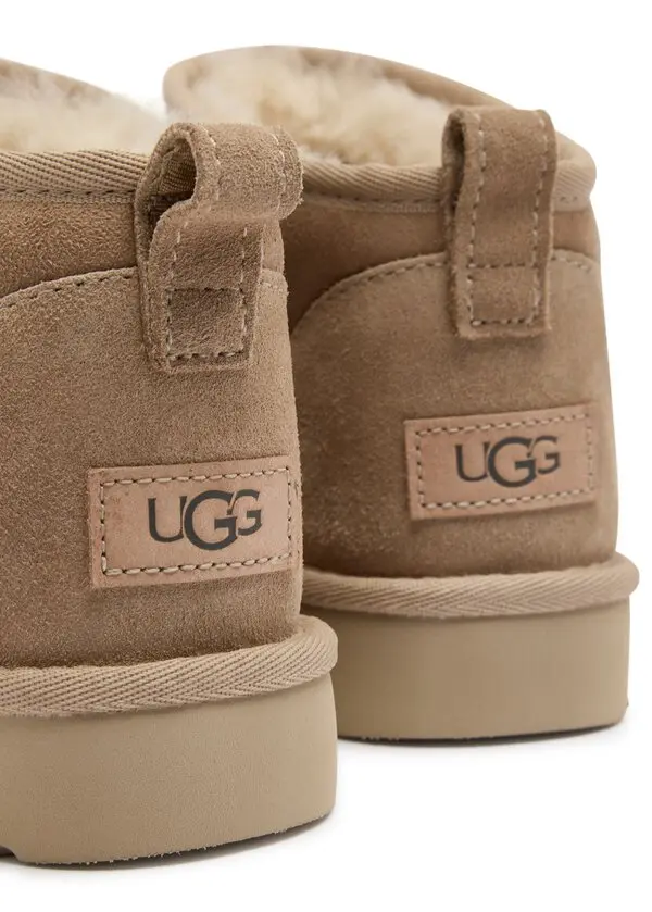 UGG Classic Ultra Mini Ankle Boots - Sand