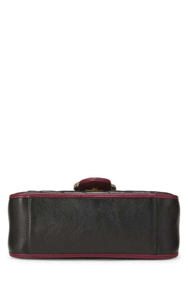 Gucci Leather Torchon Gg Marmont Top Handle Bag - Multi