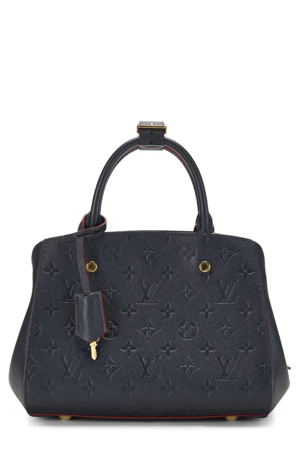 LOUIS VUITTON Monogram Empreinte Montaigne - Navy
