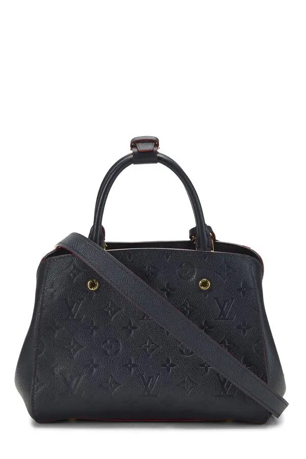 LOUIS VUITTON Monogram Empreinte Montaigne - Navy