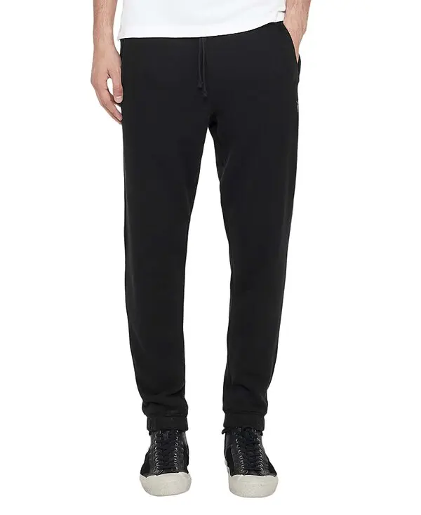 ALLSAINTS Raven Cotton Regular Fit Sweatpants - Black