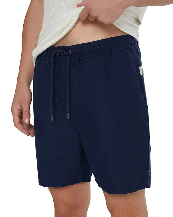 Onia Regular Fit 6" Drawstring Shorts - Deep Navy