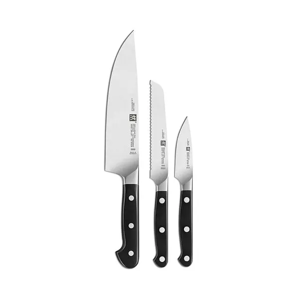 ZWILLING J. A. Henckels Pro 3-piece Starter Knife Set - Stainless Steel