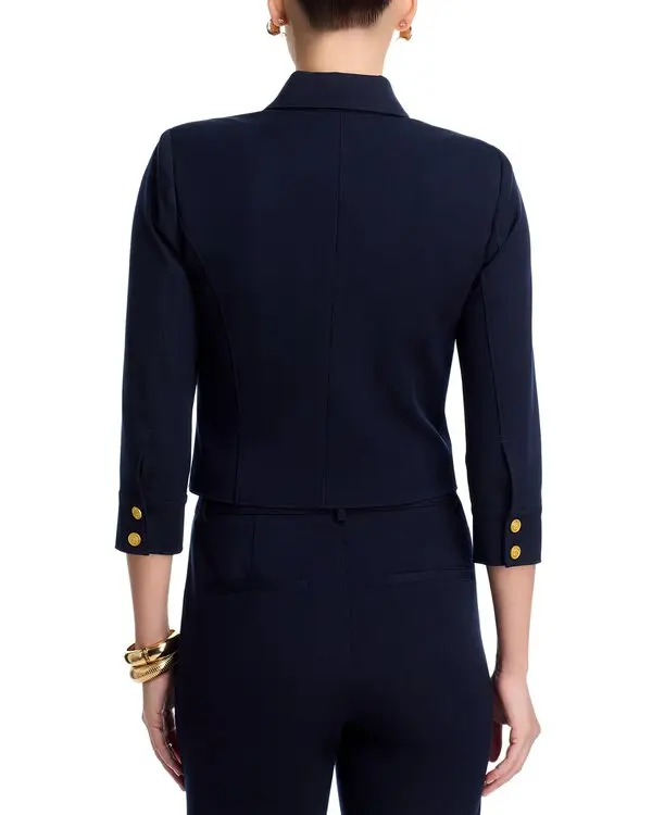 L'Agence Kumi Cropped Jacket - Midnight