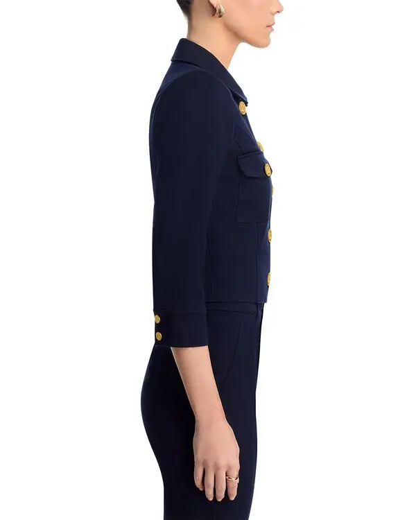 L'Agence Kumi Cropped Jacket - Midnight