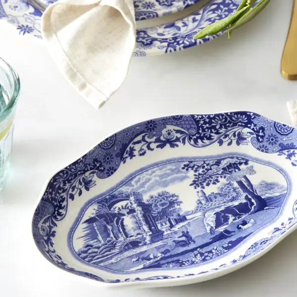 SPODE Italian Oval Fluted Dish