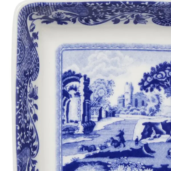 SPODE Italian Square Dishes, Set Of 4