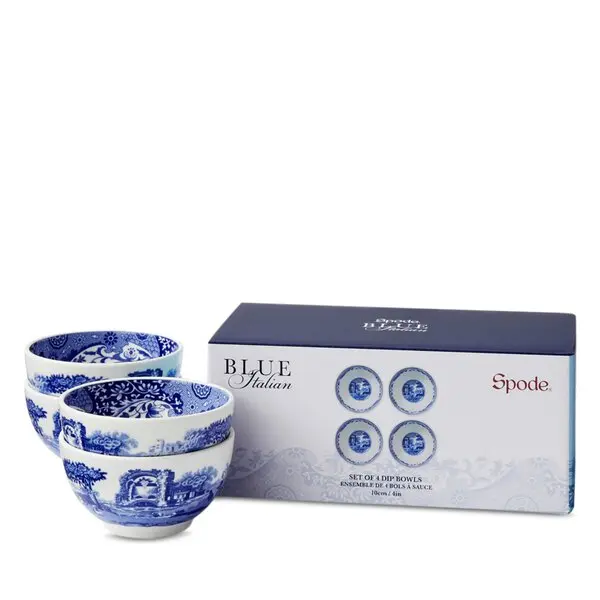 SPODE Italian Dip Bowls, Set Of 4