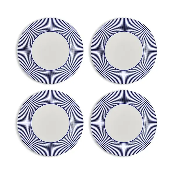 SPODE Italian Steccato Dinner Plates, Set Of 4 - Blue
