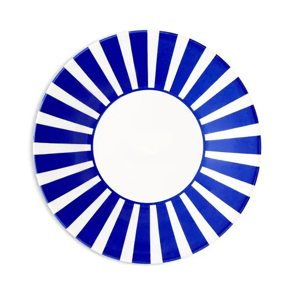 SPODE Italian Steccato Bold Stripe Tidbit Plates, Set Of 4