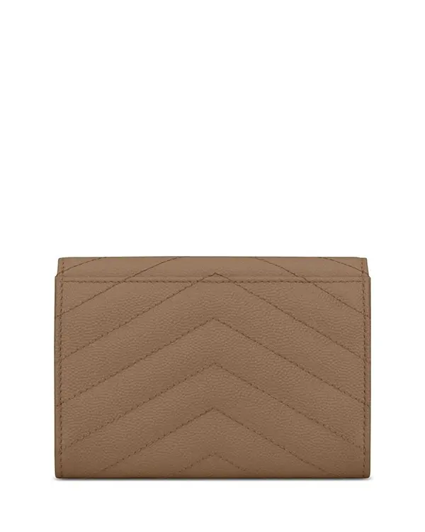 Saint Laurent Cassandre Matelasse Small Envelope Wallet