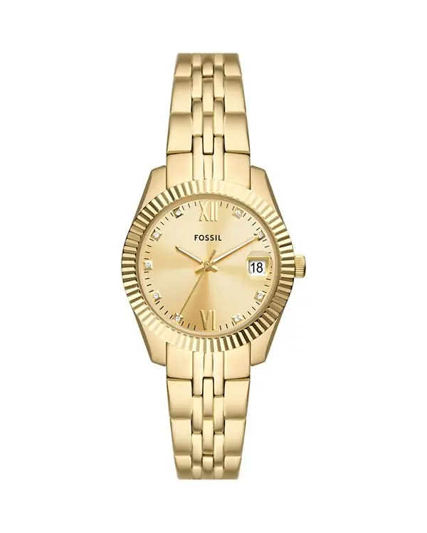 Fossil Scarlette Watch, 32mm - Gold