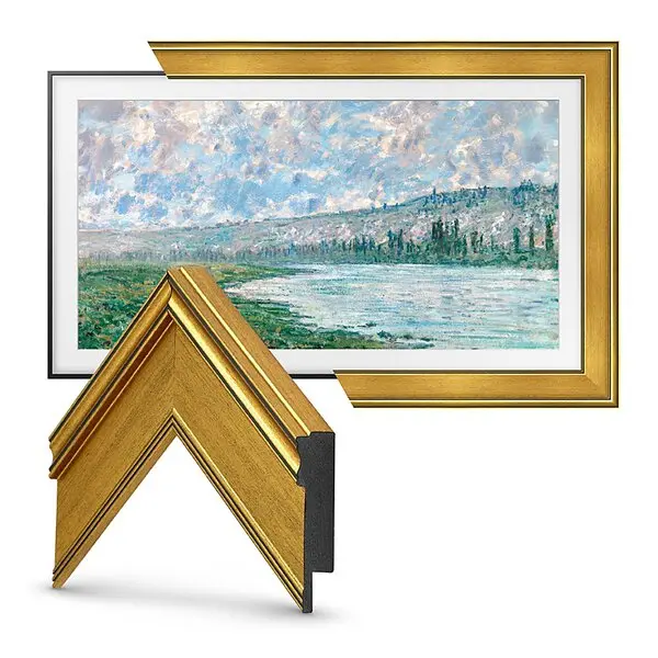 DECO TV FRAMES 32" Frame For Samsung The Frame Tv 2021-2025 - Antique Gold