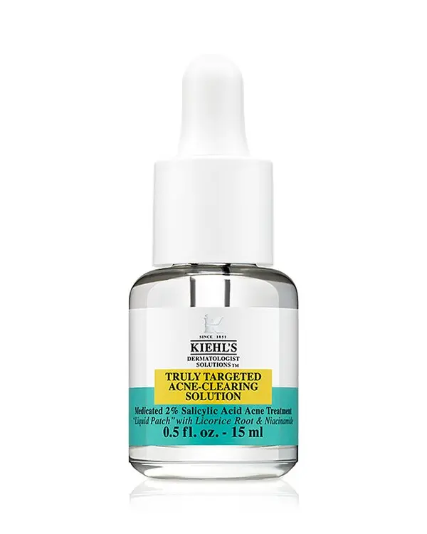 KIEHL'S SINCE 1851 Truly Targeted Acne Clearing Solution With Salicylic Acid 0.5 Oz - No Color