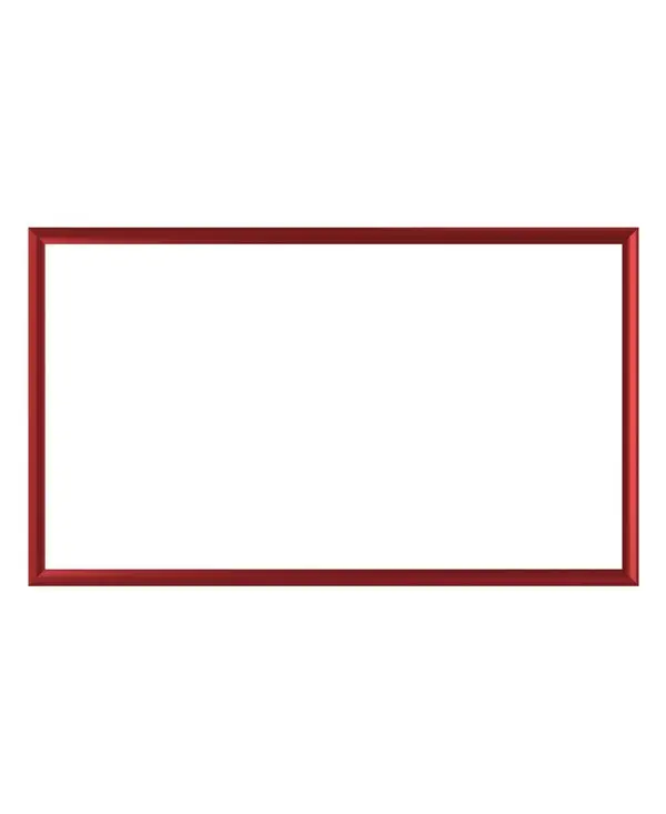 DECO TV FRAMES 50" Alloy Prismatic Frame For Samsung The Frame And Frame Pro Tv 2021-2025 - Prismatic Candy Apple Red