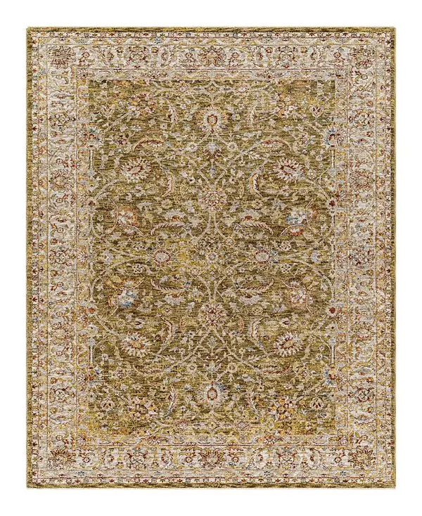 Livabliss Mona Lisa Mni-2306 Area Rug, 5' X 7'5 - Olive