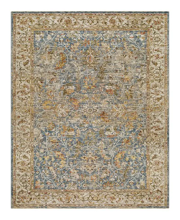 LIVABLISS Mona Lisa Mni-2310 Area Rug, 6'7 X 9'6 - Taupe/rust