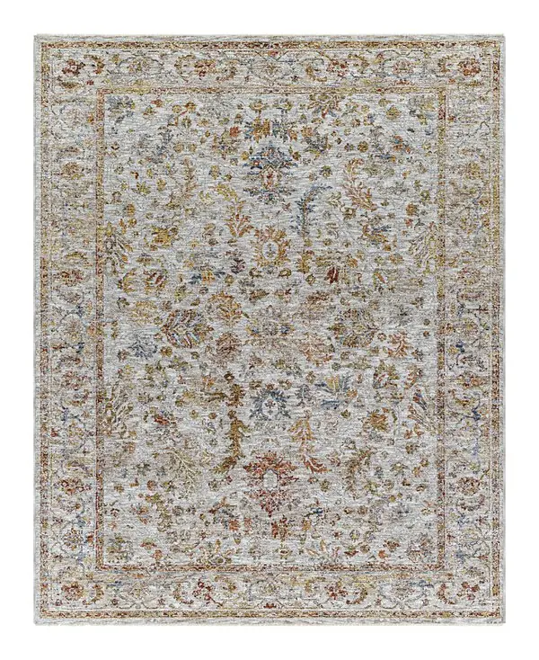 Livabliss Mona Lisa Mni-2311 Area Rug, 7'10 X 10'3 - Rust/denim