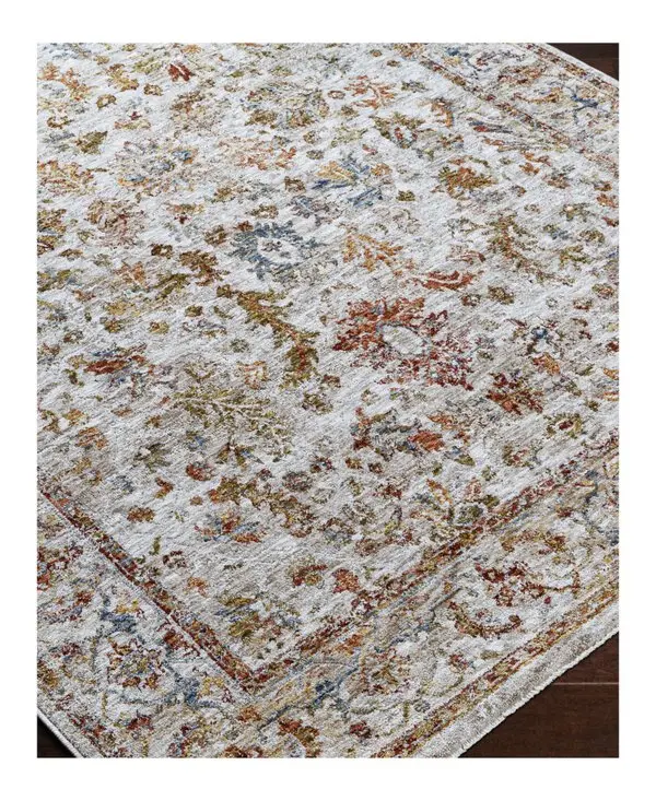 Livabliss Mona Lisa Mni-2311 Area Rug, 7'10 X 10'3 - Rust/denim