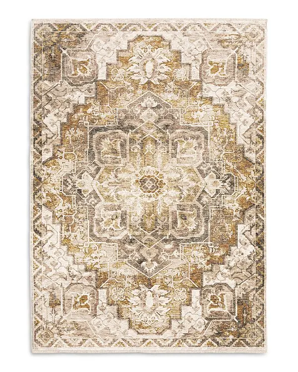 ORIENTAL WEAVERS Maharaja 661c1 Area Rug, 7'10 X 10'10 - Gold