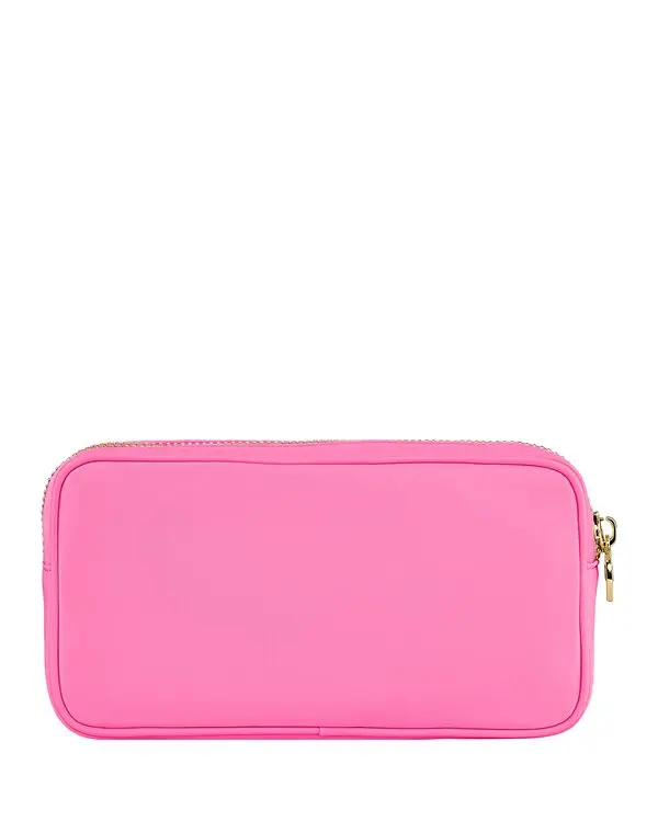 Stoney Clover Lane Clear Front Small Nylon Pouch - Bubblegum