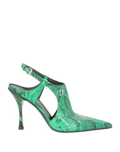 Dsquared2 Snakeskin Pumps - Green
