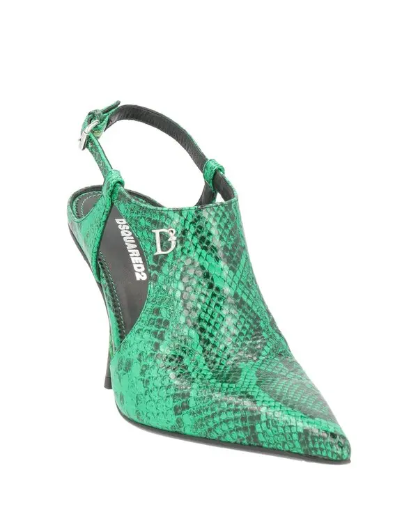 Dsquared2 Snakeskin Pumps - Green