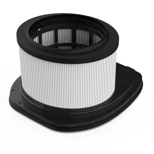 SHARK Post-motor Hepa Filter Vacuum - Black And White