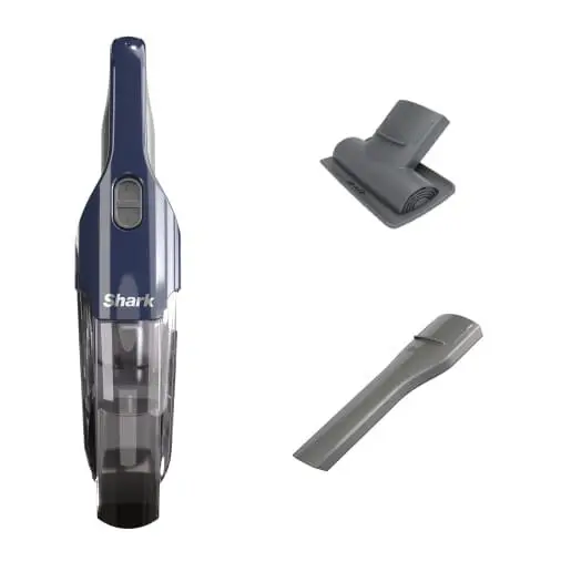 SHARK Cyclone Pet Handheld Vacuum With Hypervelocity Suction And Pet Accessories - Navy Blue