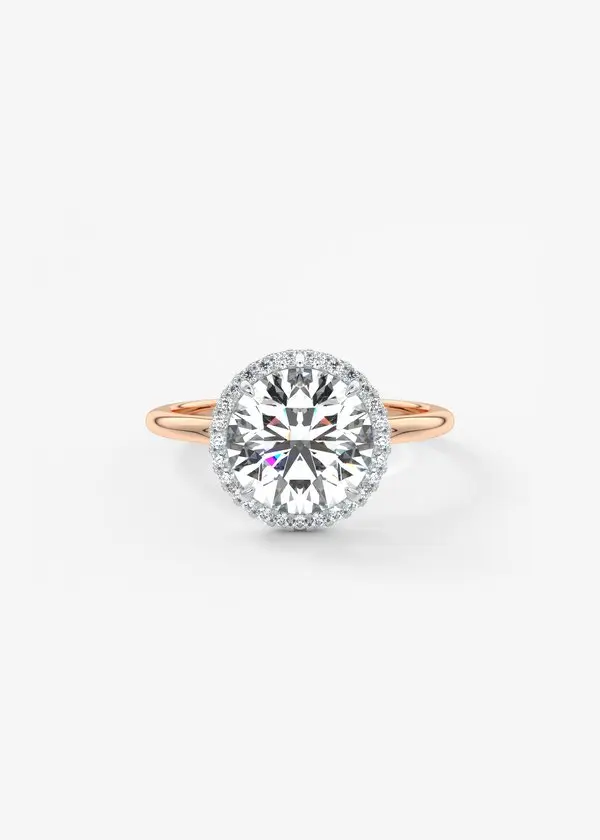 FRANK DARLING Two-tone Engagement Ring