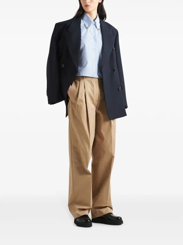 Prada Striped Cotton Shirt