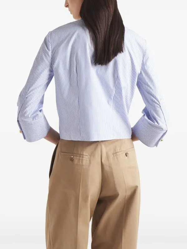 Prada Striped Cotton Shirt