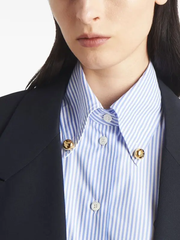 Prada Striped Cotton Shirt