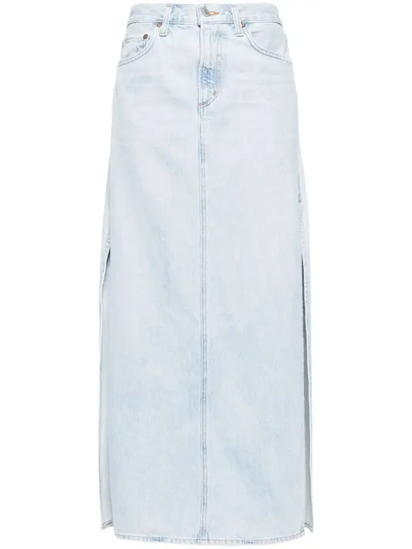 AGOLDE Astrid Denim Maxi Skirt