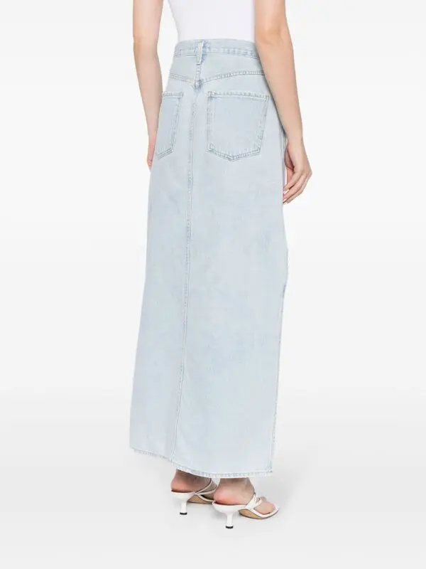 AGOLDE Astrid Denim Maxi Skirt