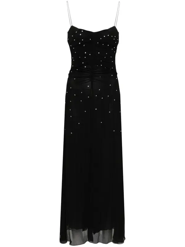 FORTE_FORTE Crystal-embellished Maxi Dress