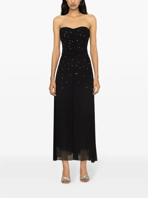 FORTE_FORTE Crystal-embellished Maxi Dress