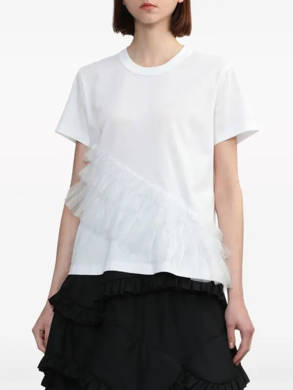 Noir Kei Ninomiya Ruffled T-shirt
