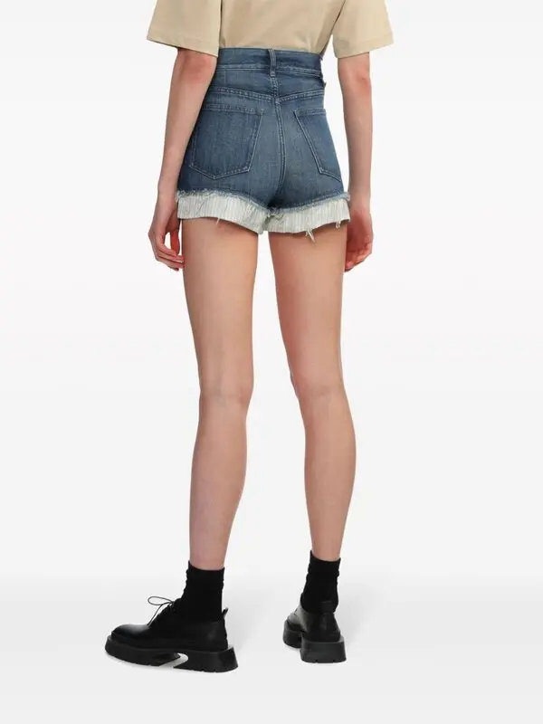 A.p.c. Layered Denim Shorts